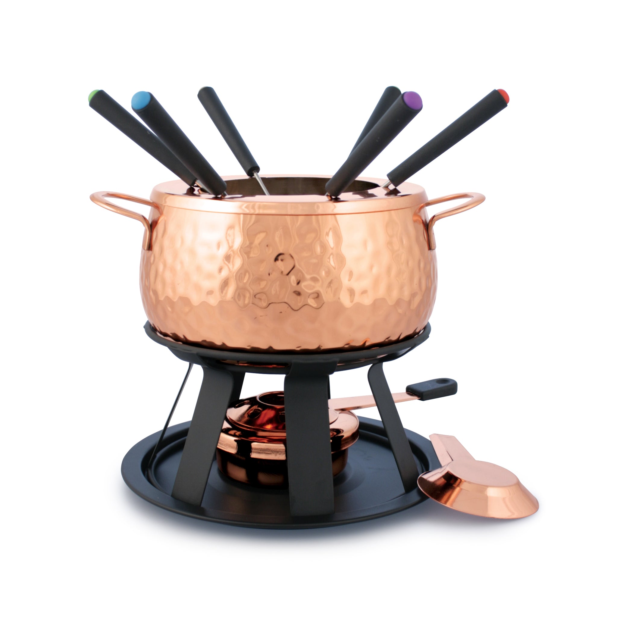 11-Piece Copper Fondue Set | Biel | Swissmar